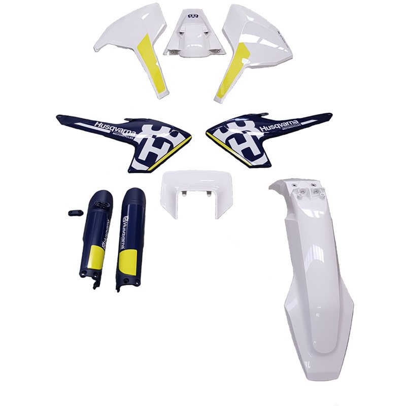ORIGINAL PLASTIC KIT HUSQVARNA TE250/TE300 (2017) + FE250/FE350/FE450 ...